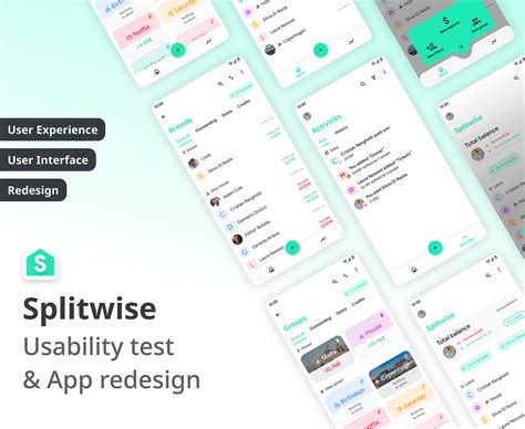 Splitwise Usability Test And App Redesign On Behance