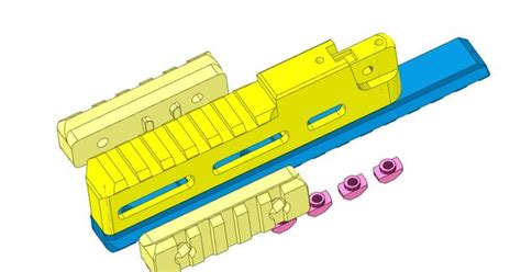 Steyr Aug M Lok Underbarrelrailv2 By Camikatze Download Free Stl