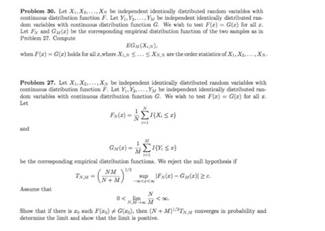 Problem Let X X Xn Be Independent Chegg Com