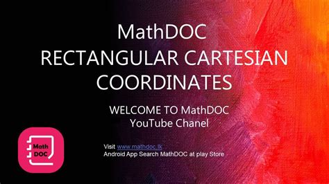 Rectangular Cartesian Coordinate System Coordinate Geometry English