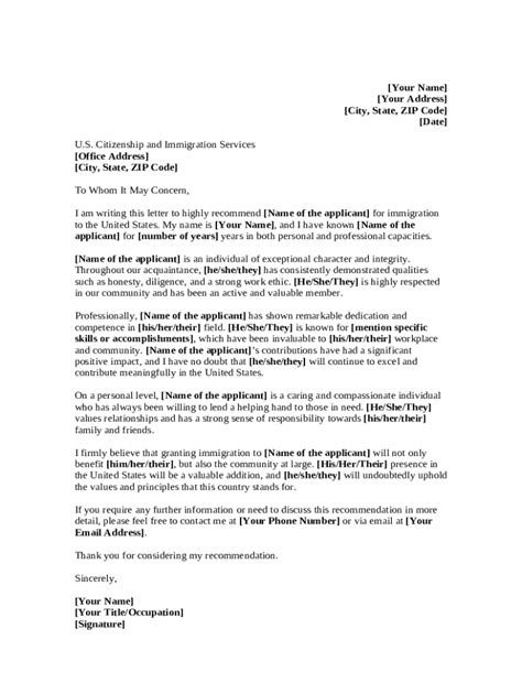 How To Write A Letter To USCIS Doc Template PdfFiller