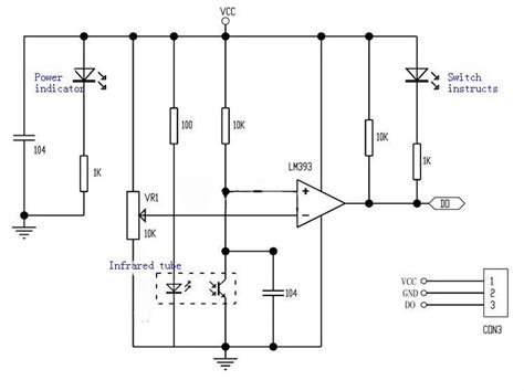 Ir Led Obstacle Detection Circuit