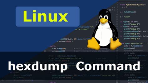 linux command hexdump youtube