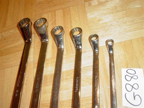 Purchase SNAP ON TOOLS PIECE SAE DEGREE DEEP OFFSET BOX END WRENCH SET In Saint Petersburg