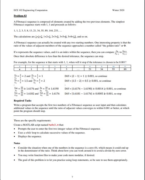 Solved Ece 102 Engineering Computation Winter 2020 Problem