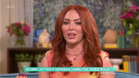 Natasha Hamilton Atomic Kitten Member On This Morning Youtube