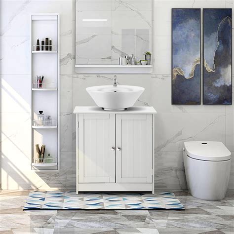 Ophelia And Co Pedestal Sink Storage Cabinet With 2 Doors Traditional