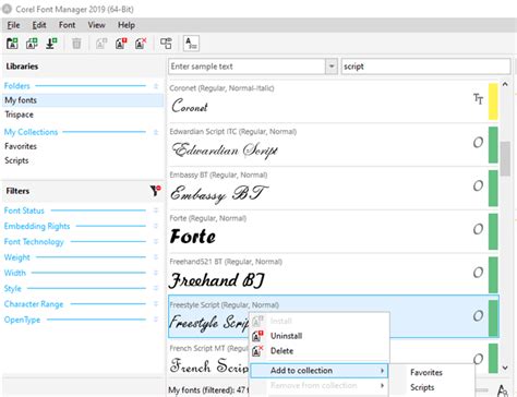 Coreldraw Fonts Different Steps Of Coreldraw Fonts