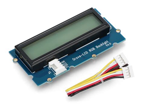 Grove Lcd 2x16 I2c Display Mit Hintergrundbeleuchtung Botland Robotikgeschäft