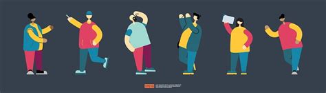 아니 얼굴 젊은 남자 캐릭터 세트 캐주얼 남성과 여성 사업가 몸짓 서 사업가 플랫 스타일 고립 된 벡터 일러스트레이션 감정에 대한 스톡 벡터 아트 및 기타 이미지 Istock