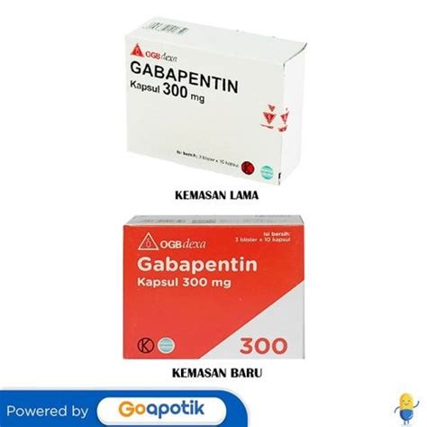 Jual Gabapentin Ogb Dexa Medica 300 Mg Box 30 Kapsul Epilepsi Shopee Indonesia