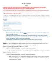 Week Lab Guide With Examples Docx NT Lab Worksheet Unit YOU MUST COMPLETE THE CHAPTER