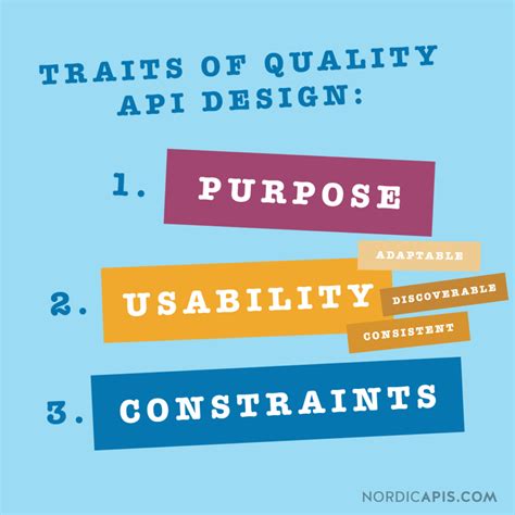 The Three Principles Of Excellent Api Design Nordic Apis
