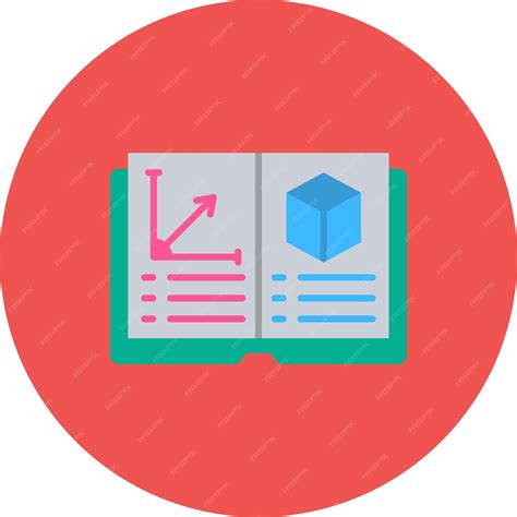 книга с диаграммой и графиком Премиум векторы