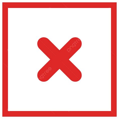 Invalid Symbols X Marks Declined Rejected Negative Inaccurate Nonconfirming Vector Cross Messy