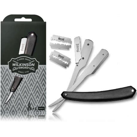 Wilkinson Sword Classic Premium raseerija meestele + 5 tk terad
