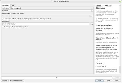 Calculate Object Distances Los Tools