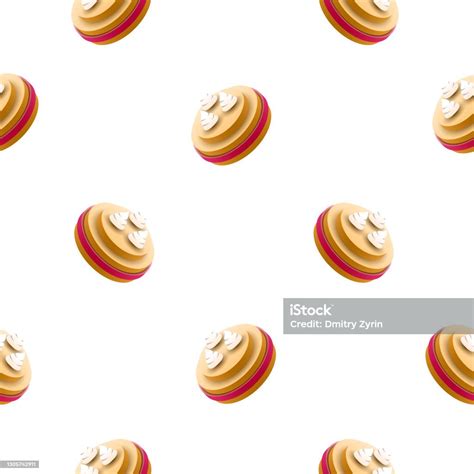 원활한 패턴 추상 요소 쿠키 스낵 벡터 디자인 스타일 배경 일러스트 갈색에 대한 스톡 벡터 아트 및 기타 이미지 갈색 감자