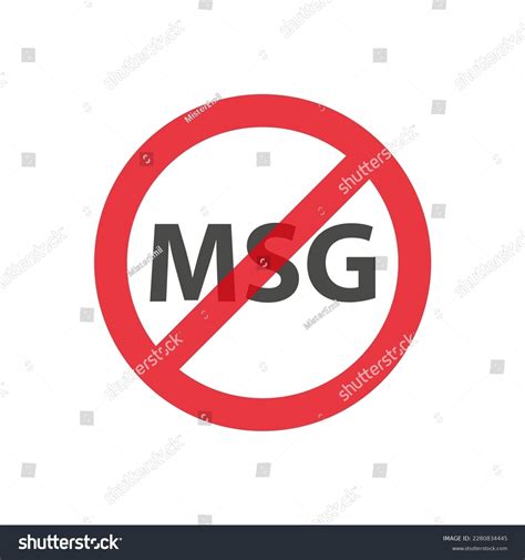 Msg Free Warning Sign Icon Stock Vector Royalty Free 2280834445 Shutterstock