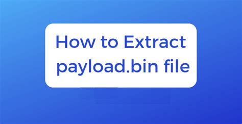 how to extract payload bin and get the stock boot image file trendyport