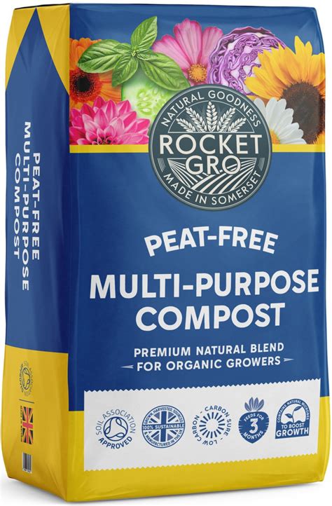 Rocket Gro Multi Purpose Compost 50l Local Delivery Only Fe