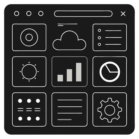 Premium Vector Simple Web Ui Elements Kit Graphic