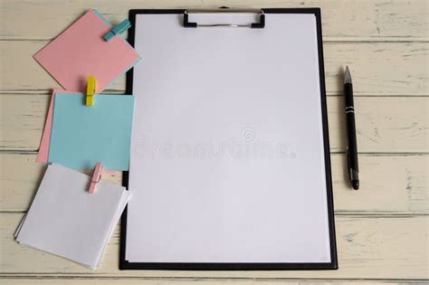 blank sheet tablet colored post it notes stock image image of piece texture 356257215