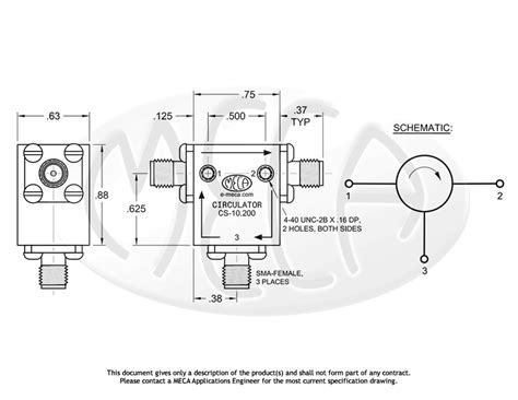 Rf Circulator — Meca Electronics Inc