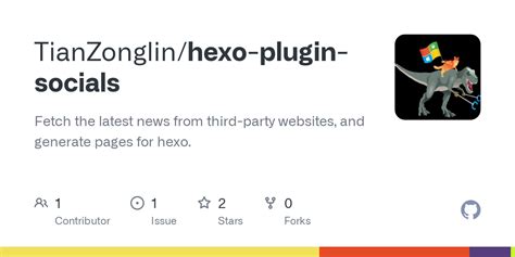 Github Tianzonglinhexo Plugin Socials Fetch The Latest News From