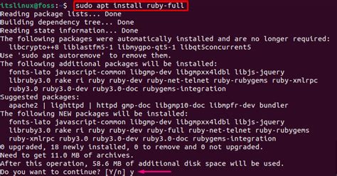 Install Ruby On Ubuntu 2204 Its Linux Foss