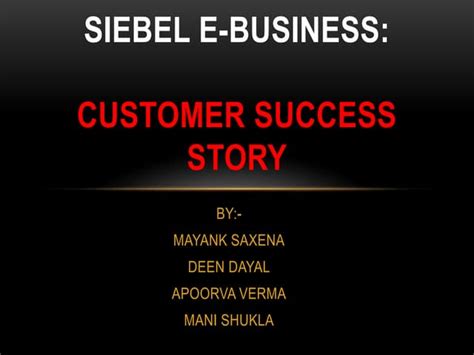 Crm Ppt By Mayank Saxena Group Ppt