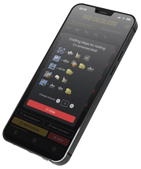Rust Raid Toolkit 1 Rust Raid Calc For Ios And Android