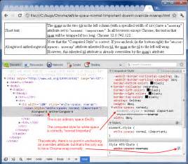 Why Is Chrome Ignoring My Css Selector Stack Overflow