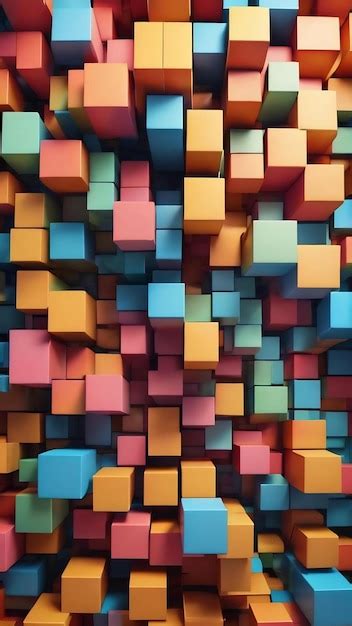 Premium Ai Image Abstract Background Of Soma Cube Puzzle Pattern 3d Rendering