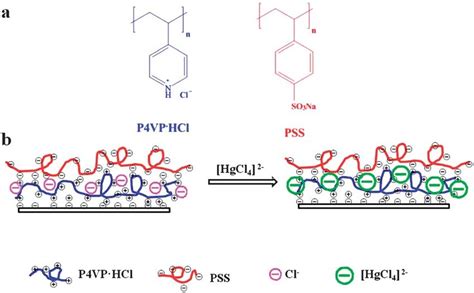 A Chemical Structures Of Polyelectrolyte Used In Lbl Selfassembly