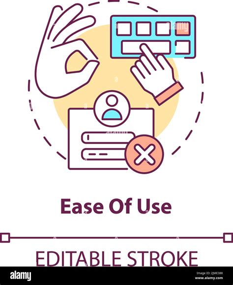 Ease Of Management Stock Vector Images Alamy
