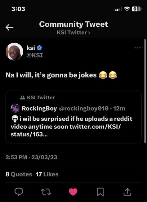 To All The People That Said Jj Wont React And Will Ignore Reddit For A