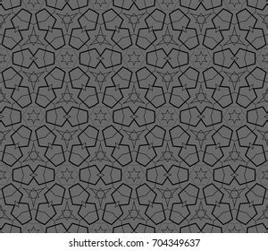 Seamless Pattern Intersecting Stripes Poly Lines Stock Vector Royalty Free