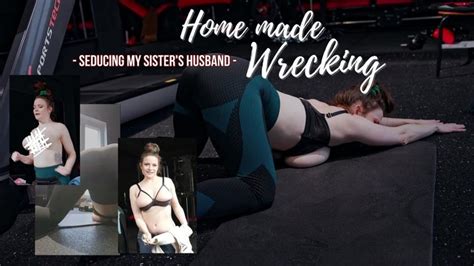 Seducing My Step Sisters Husband Xtreme Boob Bouncing On Treadmill Big Natural Boobs Bra