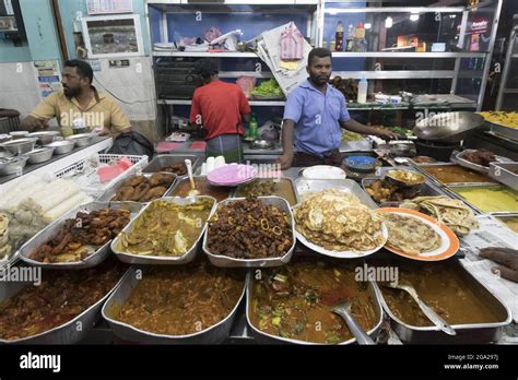 Street Food In Night Market In Colombo Sri Lanka Colombo Colombo