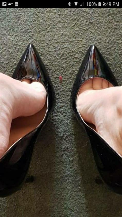 Toe Cleavage Hot Heels Pumps Heels Stiletto Heels Stilettos Mules Shoes Chic High Heels