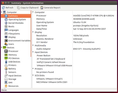 Find Linux Hardware Information In Linux Mint Ubuntu PCsteps