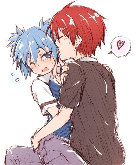 Akabane Karma Shiota Nagisa Cute Anime Couples Anime Love Karma Kun Nagisa And Karma Karma