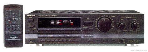 Technics SA GX AV Control Stereo Receiver Manual HiFi Engine