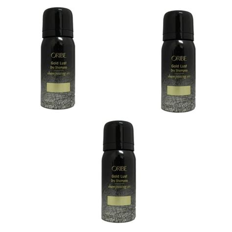 Oribe Gold Lust Dry Shampoo Mini 0 9 Oz Travel Size Pack Of 3 3 Pcs