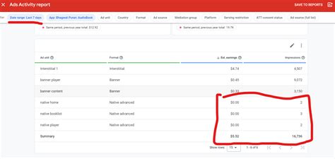 Admob Native Ad Shown But No Impression Counted In Admob Discussion Android Builder Community