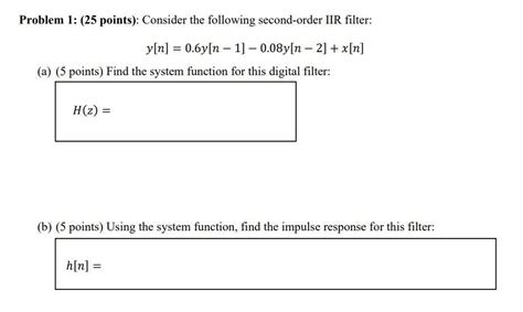Solved Problem Points Consider The Following Chegg