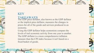 GDP Deflator And CPI Index Pdf