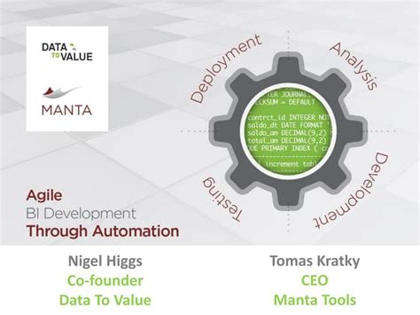 Agile Bi Development Through Automation Ppt