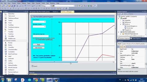 Arduino Realtime Data Transfer C Realtime Graph Youtube